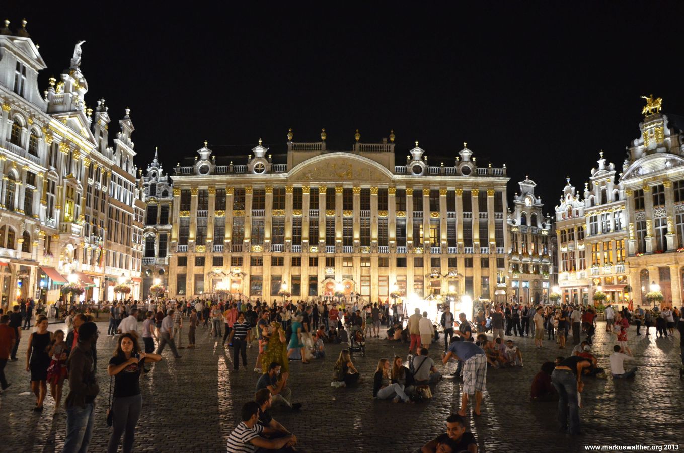 Grand Place Brüssel bei Nacht – Markus Walther